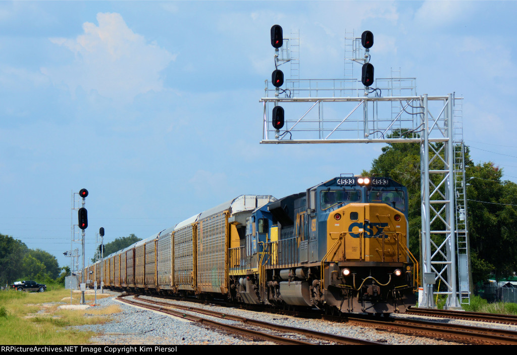 CSX 4593 SD80MAC Q235-19